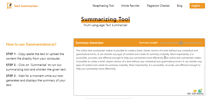 Uses of Text Summarization and its Benefits in Digital Marketing ...